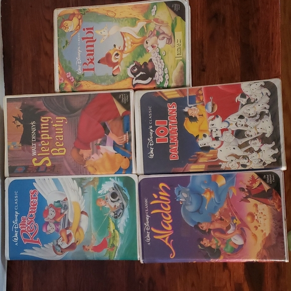 Disney | Cameras, Photo & Video | Disney Black Diamond Lot Of 5 Vhs ...